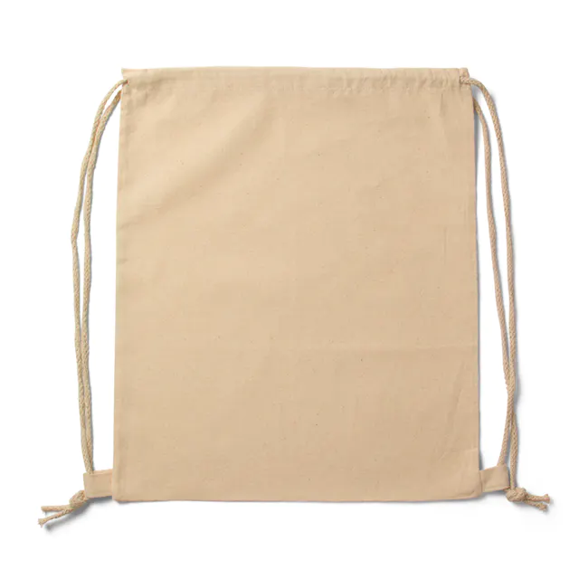 Cotton Drawstring Bag Mockup