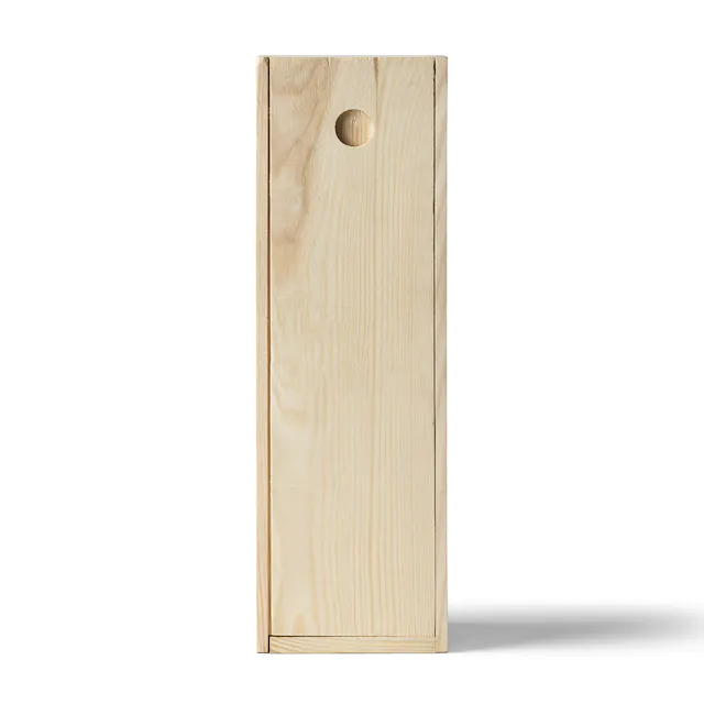 Wooden Wine Box Mockup
