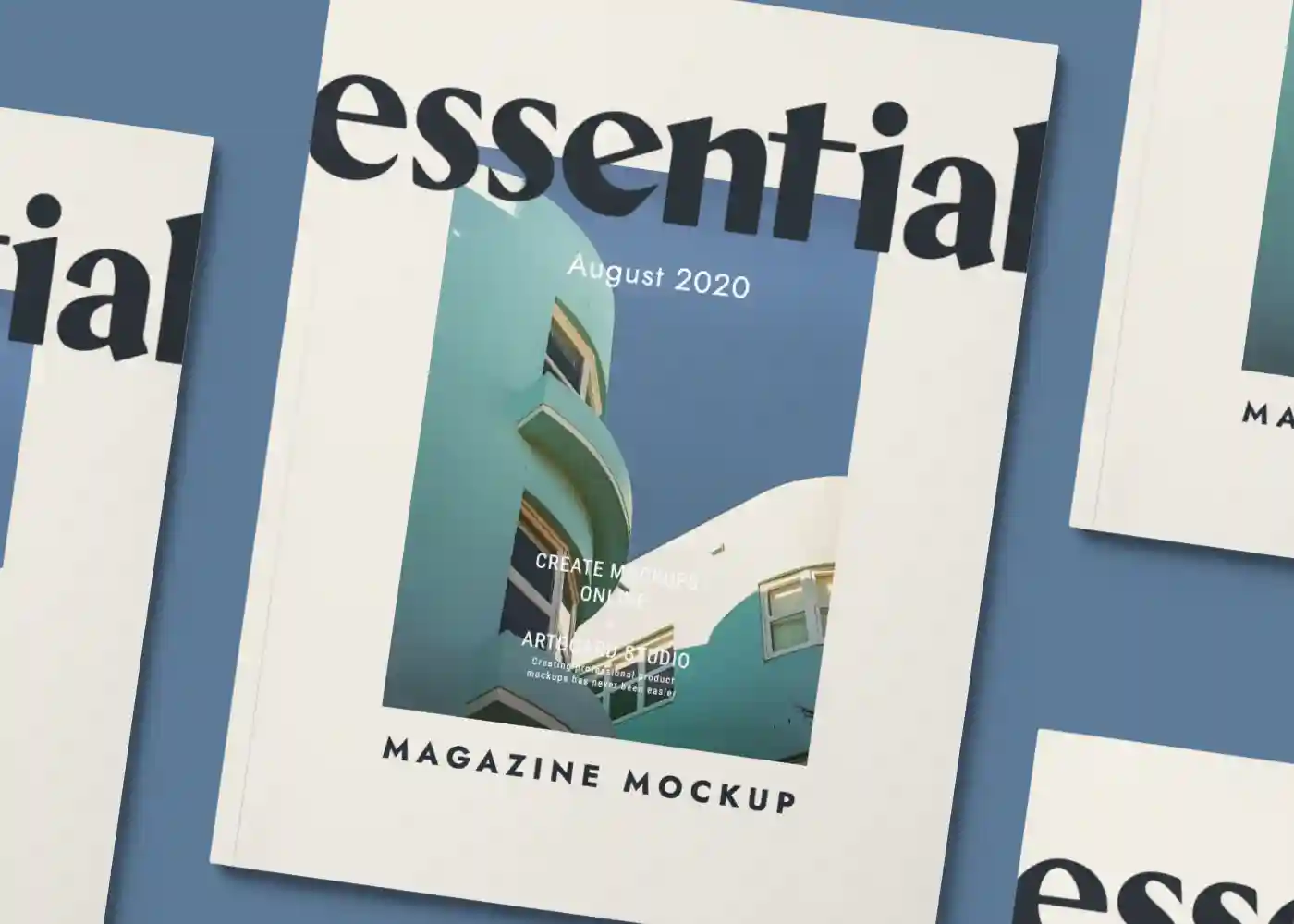 Magazine Mockup Templates And Items — Mockup Zone