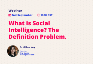 What is social intelligence? The Definition Problem. | The SI Lab