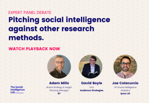 Pitching social intelligence against other research methods | The SI Lab