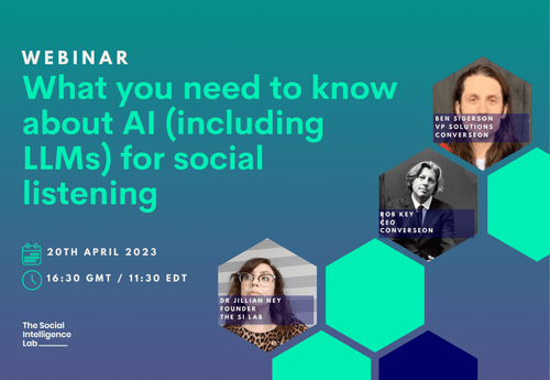 What you need to know about AI (including LLMs) for social listening ...