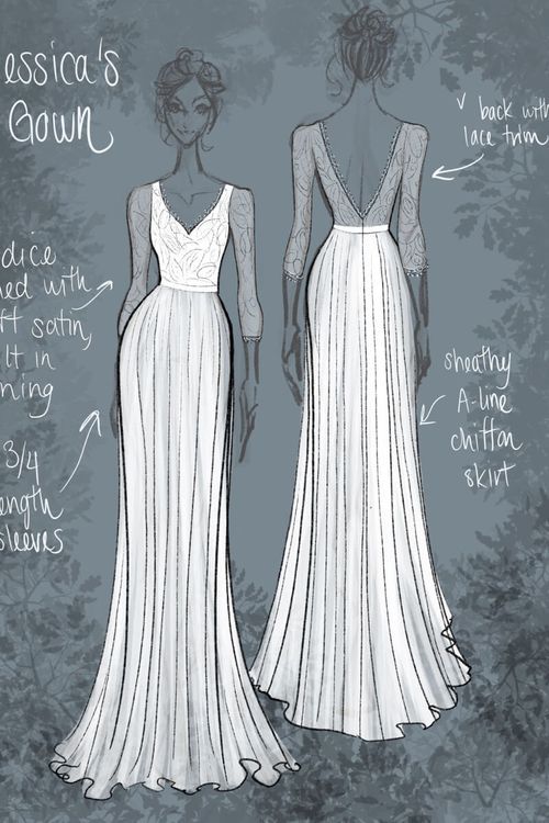 Lace & Liberty | Custom Wedding Dress Design