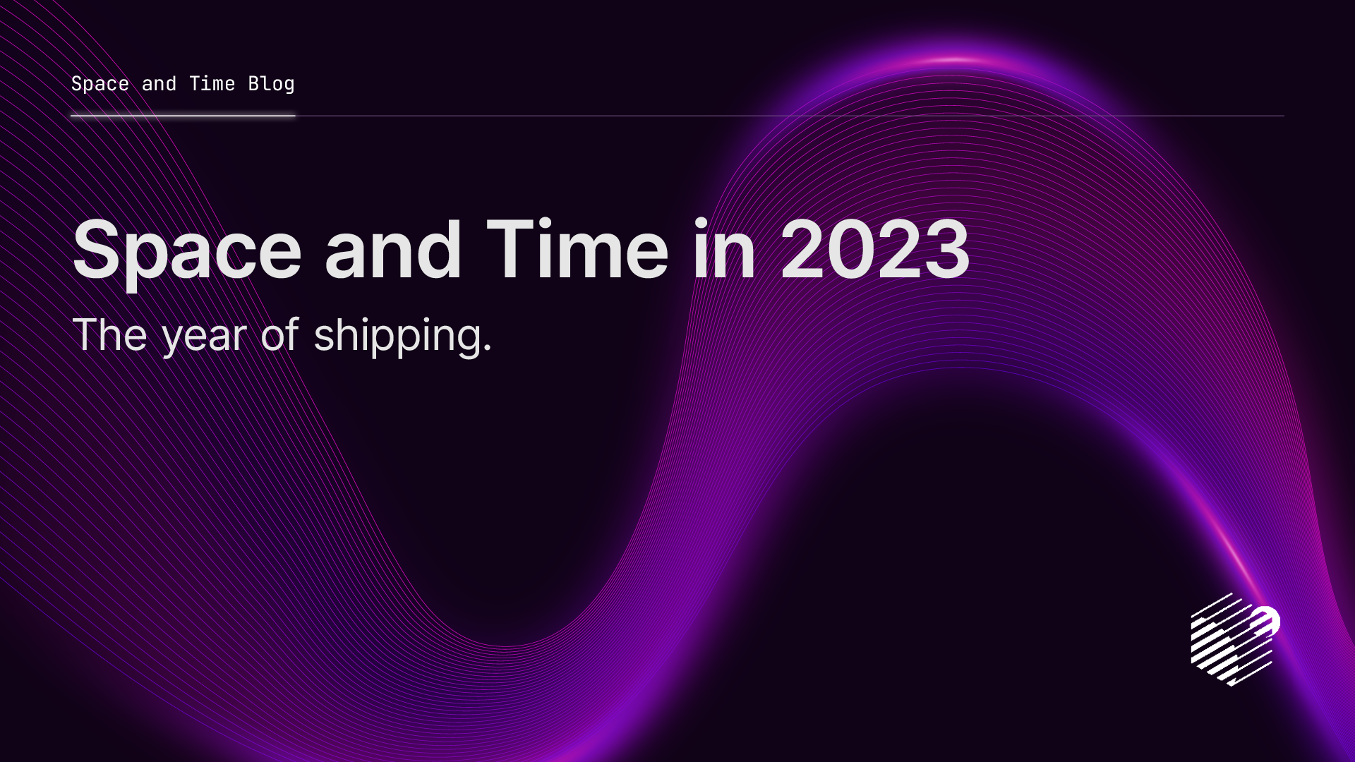 Space and Time Blog | Space and Time in 2023