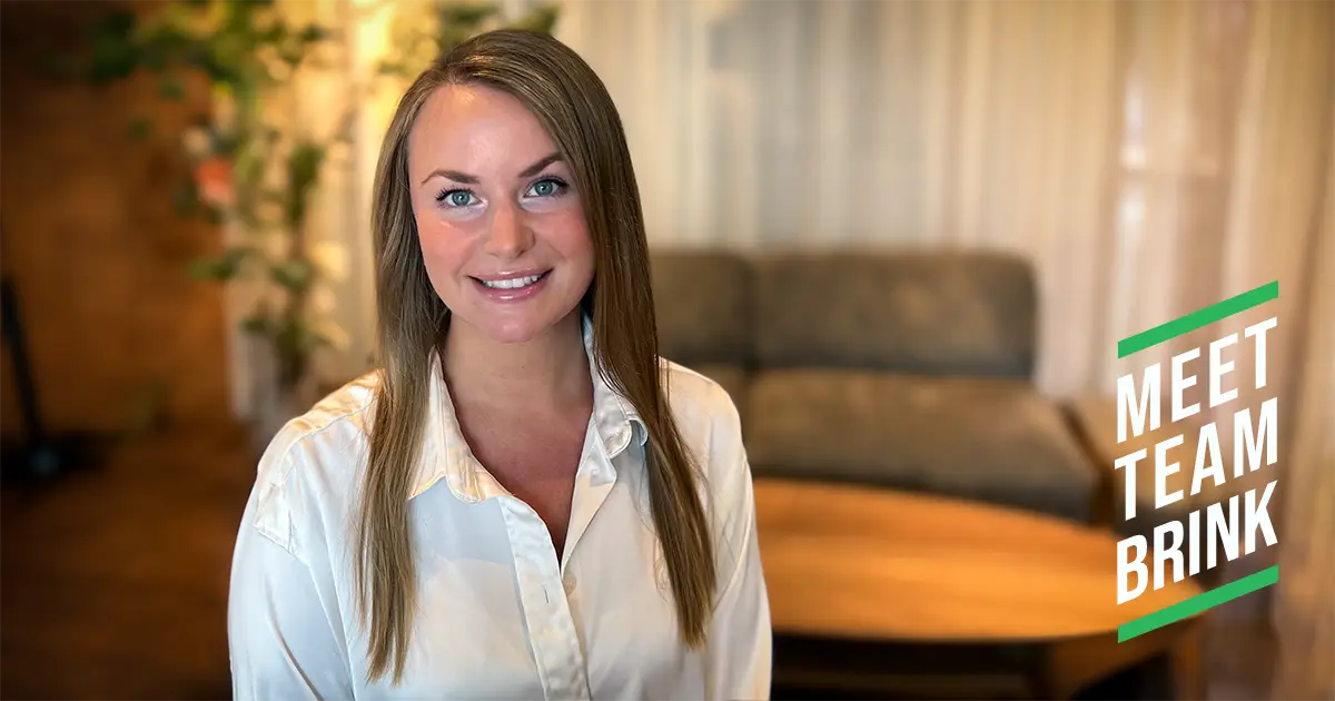 Team Brink: Elin Pernbom - Customer Success Manager