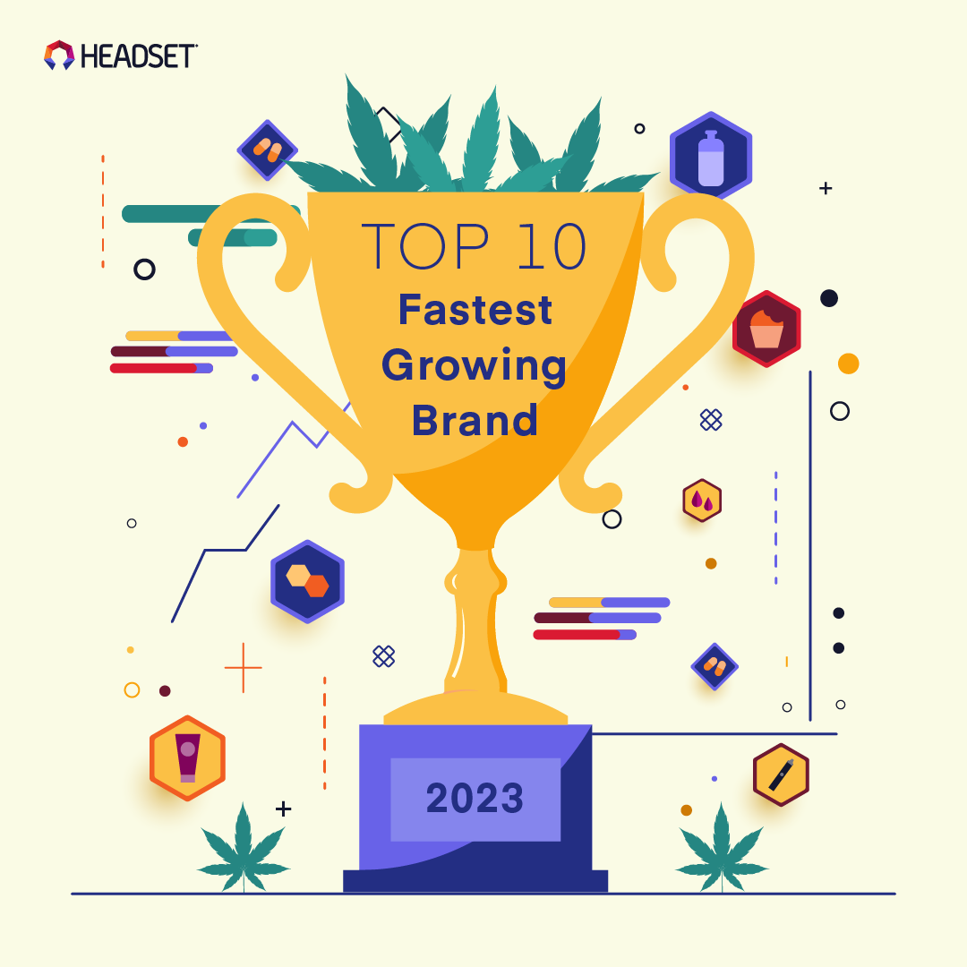 The 2023 Fastest Growing Cannabis Brands | Headset