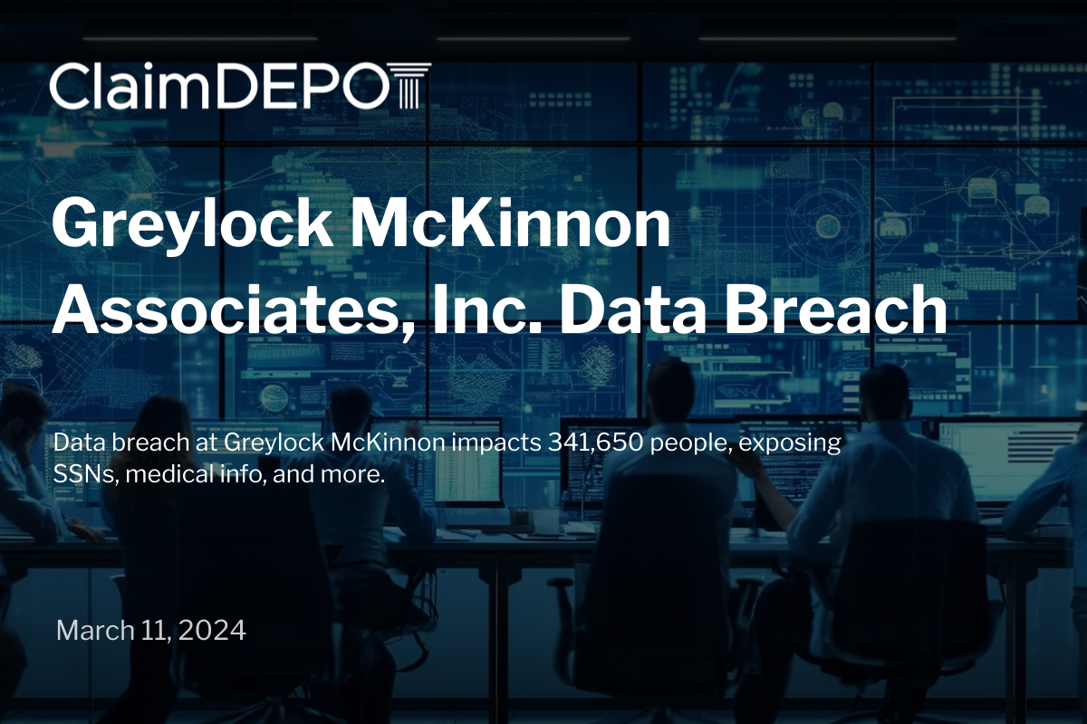 Greylock McKinnon Data Breach Affects 341,650 People