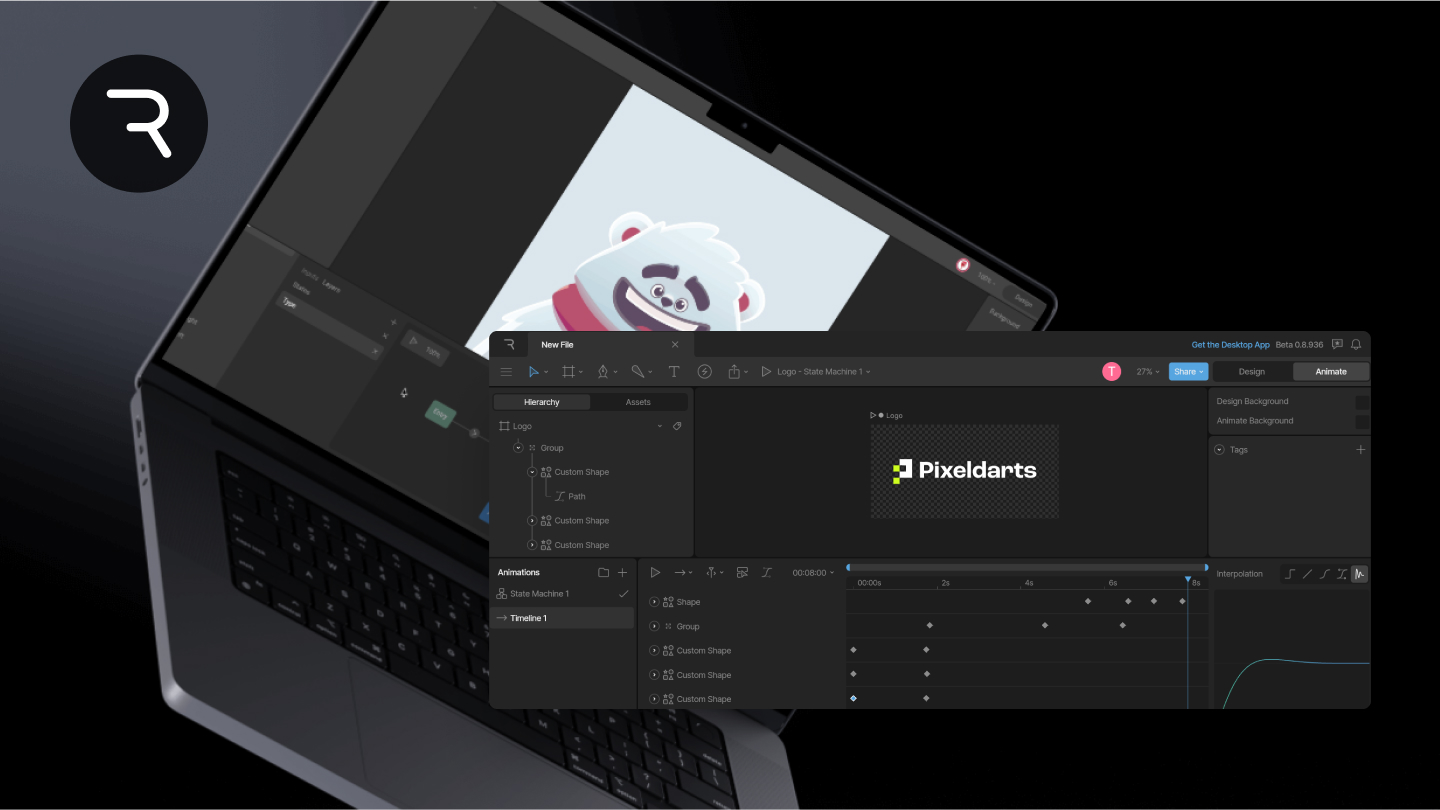 Creating an Animated Logo in Rive: A Quick Guide