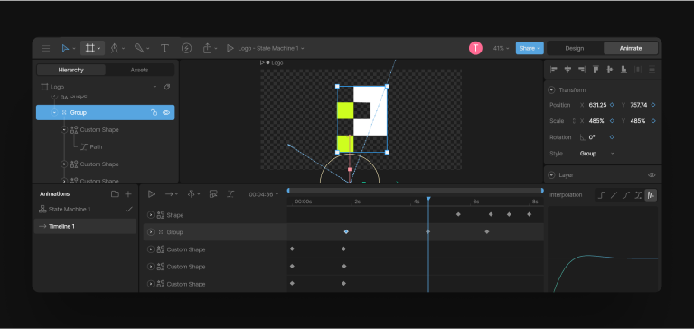 Creating an Animated Logo in Rive: A Quick Guide