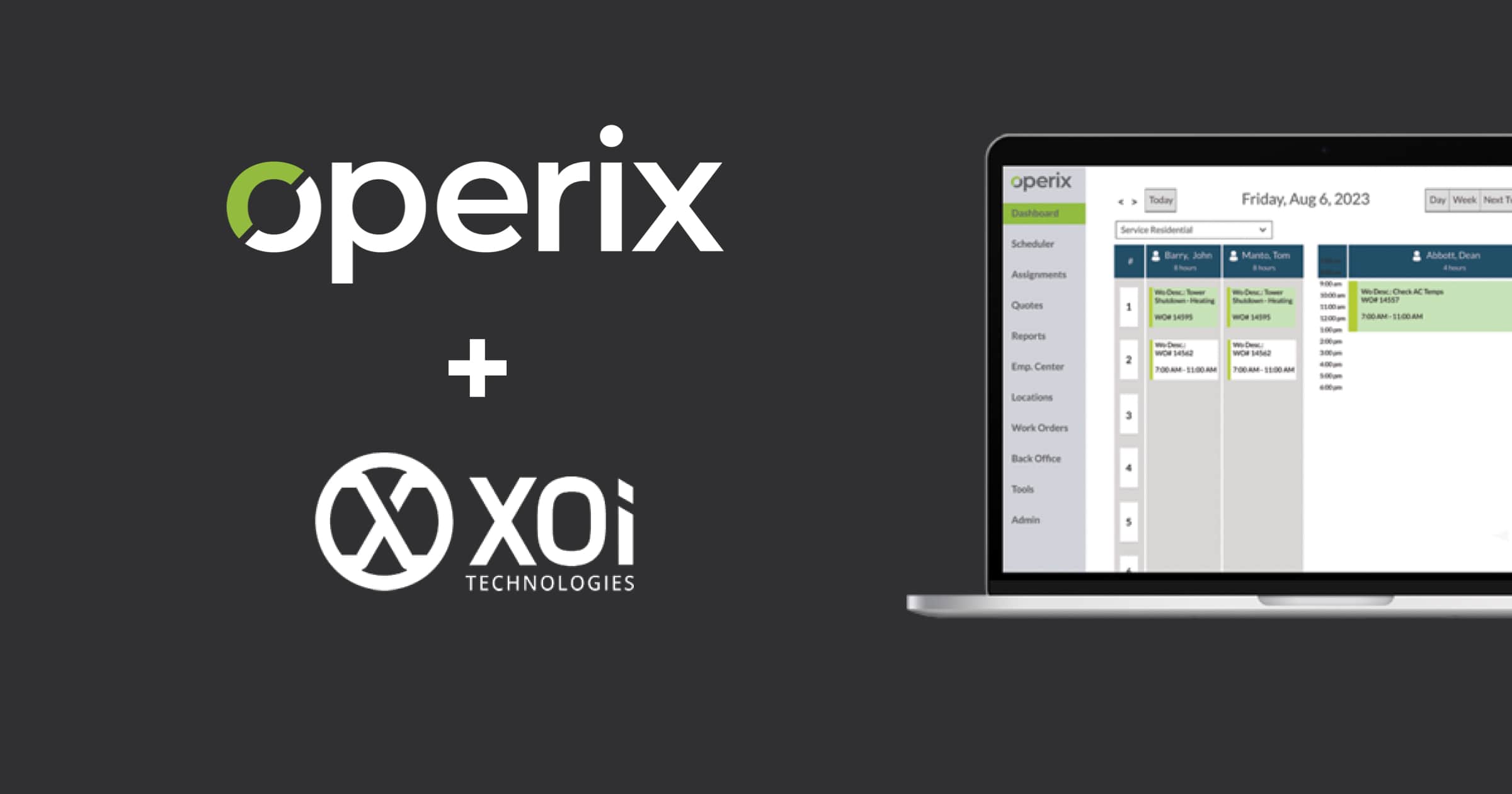 Xoi & Operix: Empower Your Field Techs