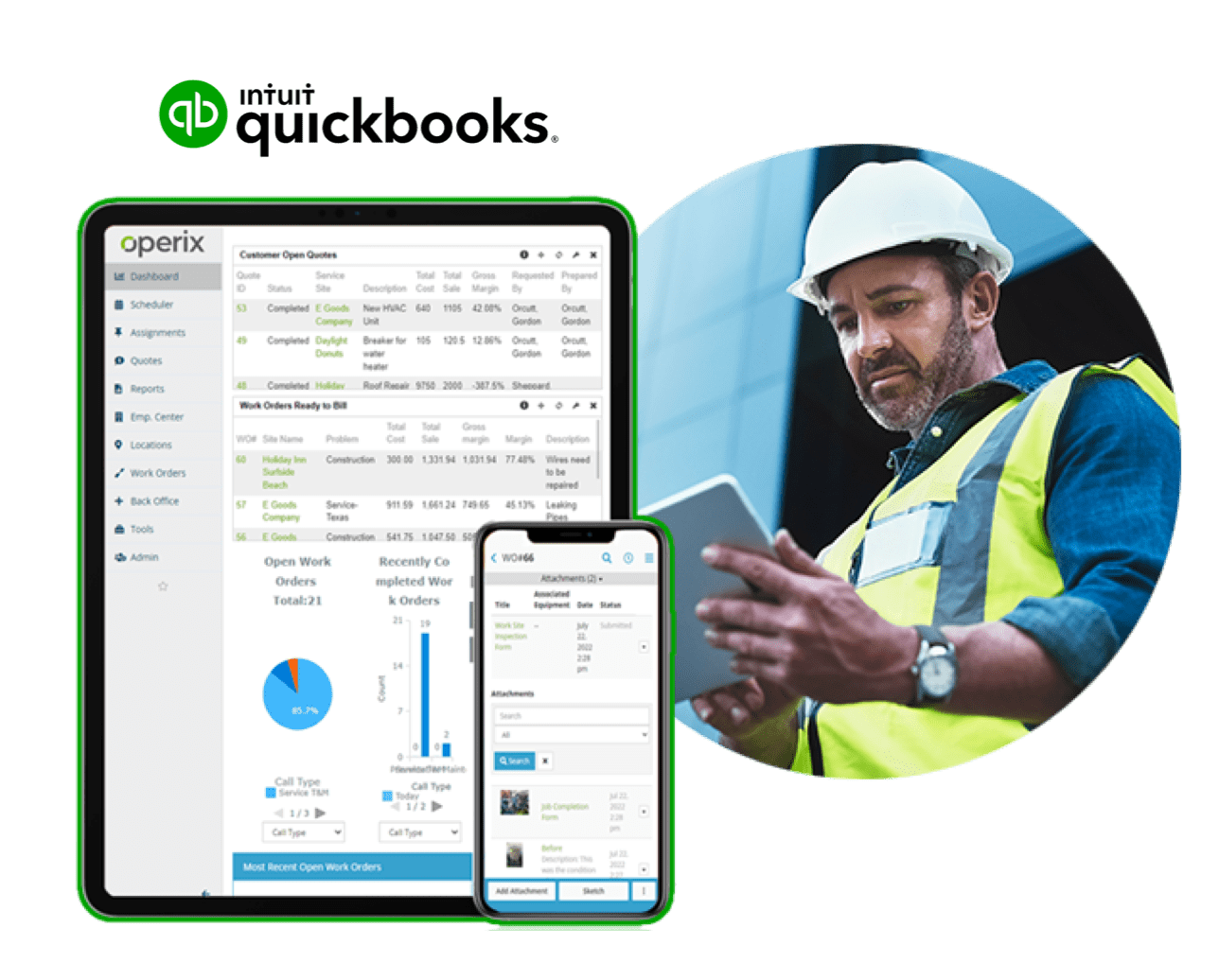 QuickBooks Online & Operix: Get Paid Faster