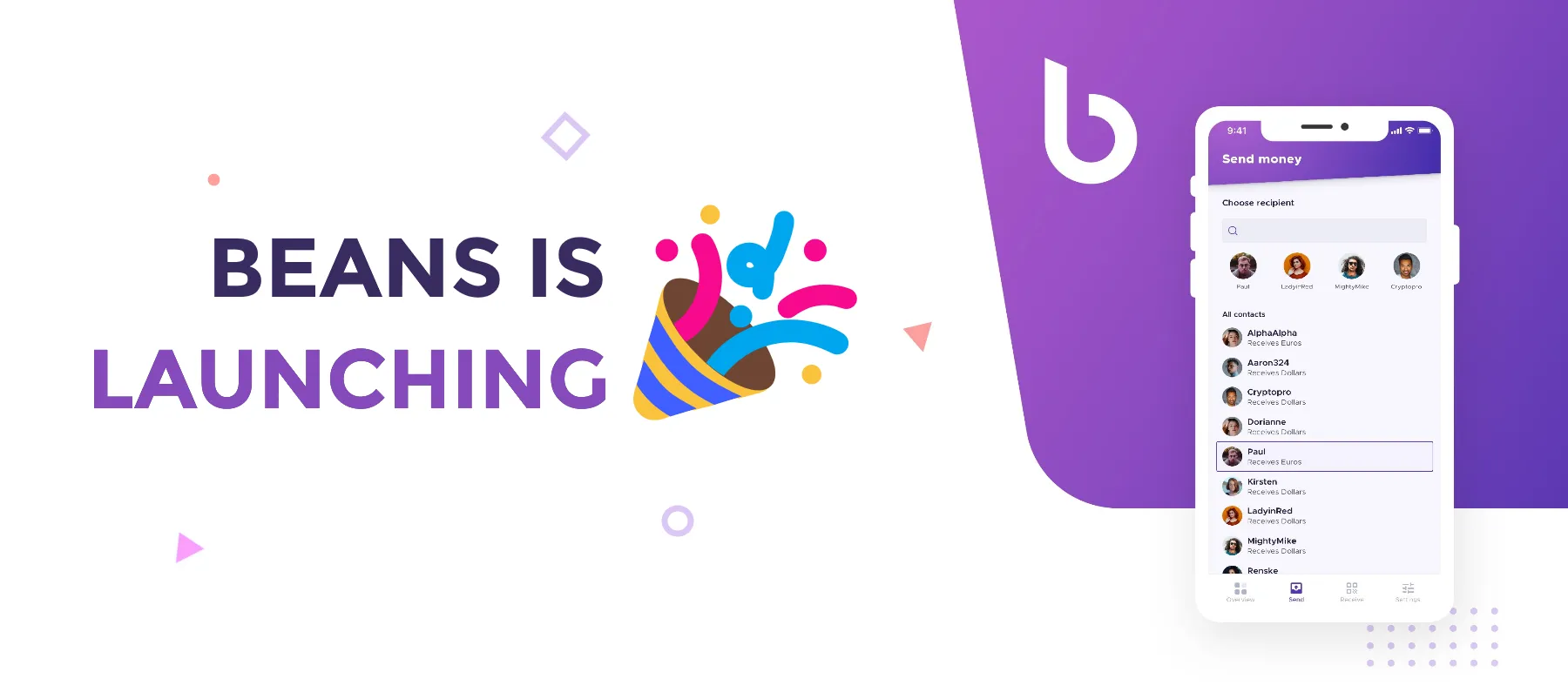 Launching beans: Free cross-currency payments app is now in Public Beta!