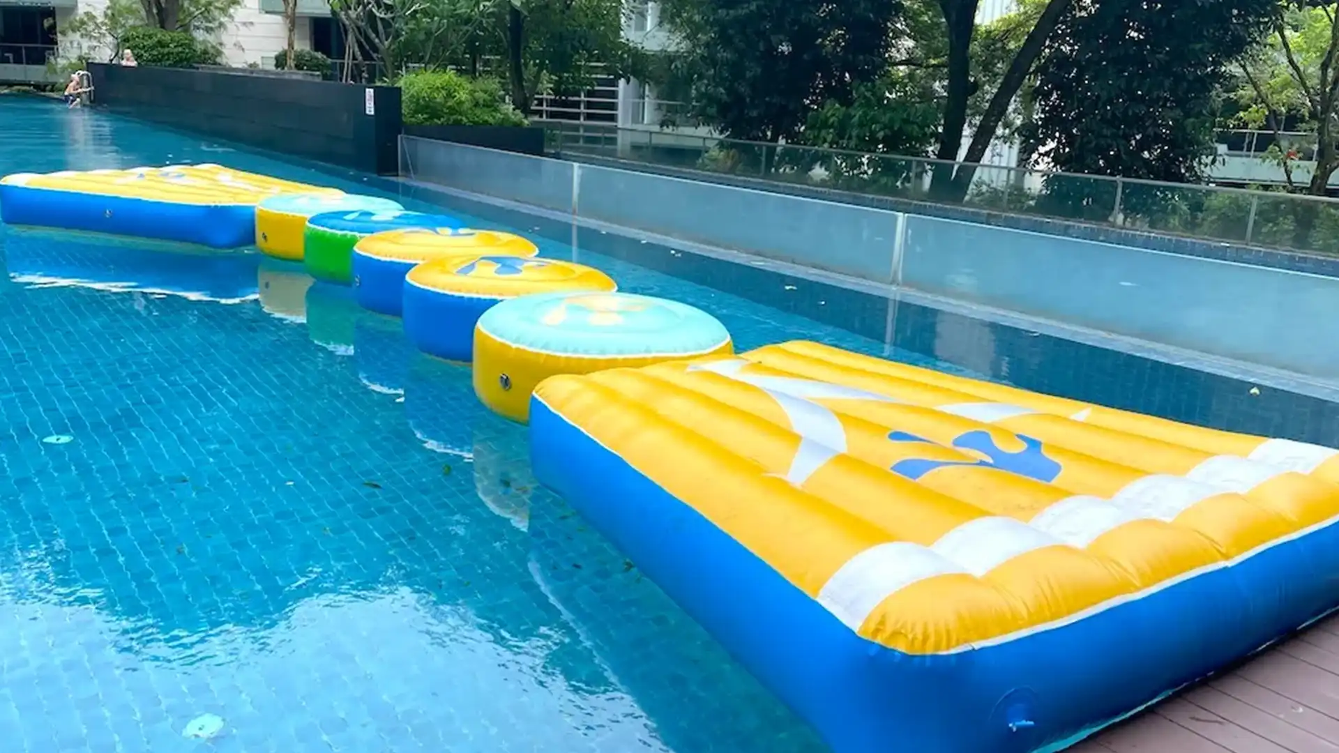 Best Stepping Stones Inflatable Float Rental in Singapore [2024] | FunCo