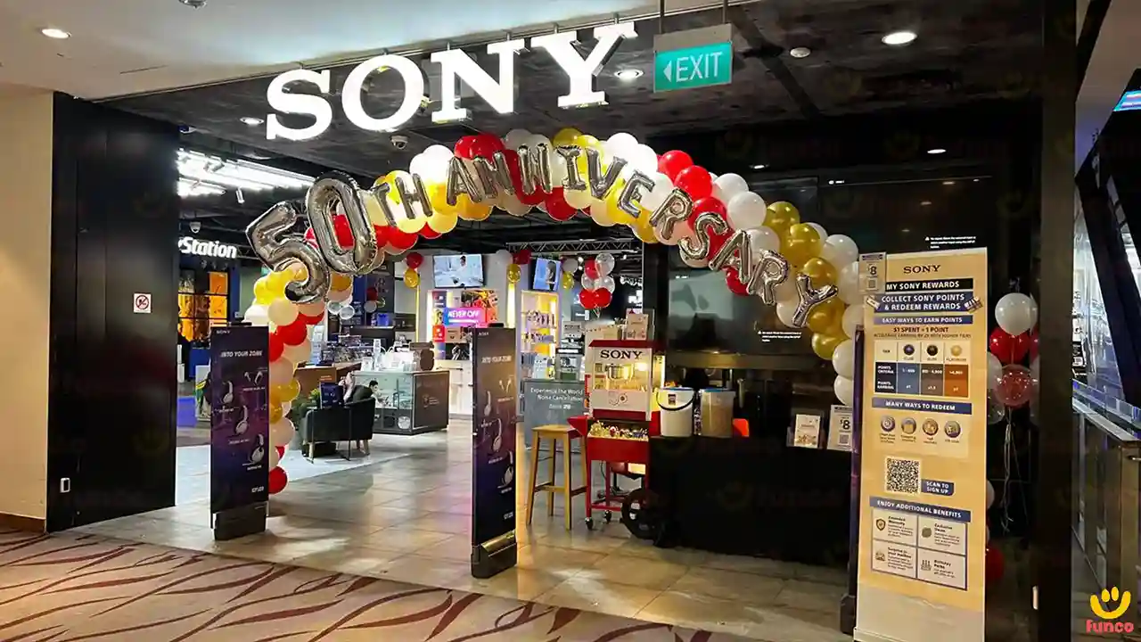 Sony 50 Anniversary | FunCo Event in Singapore
