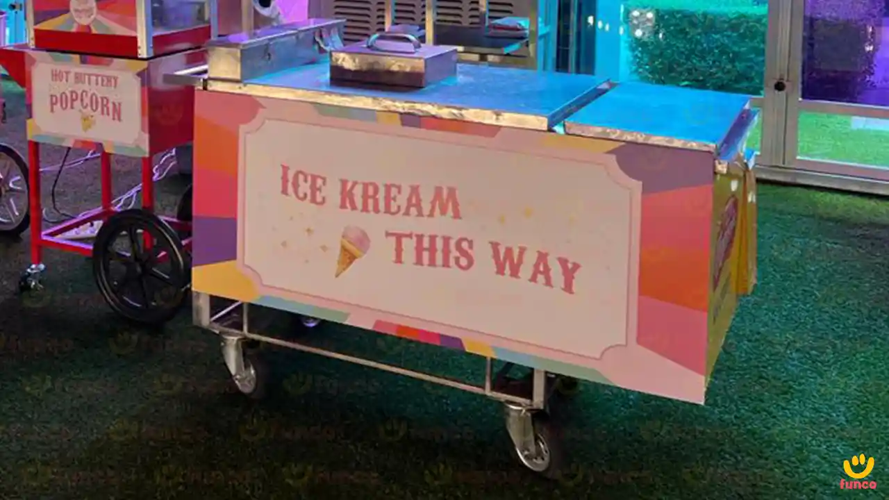 Best Ice Cream Cart Live Station Rental in Singapore [2024] | FunCo