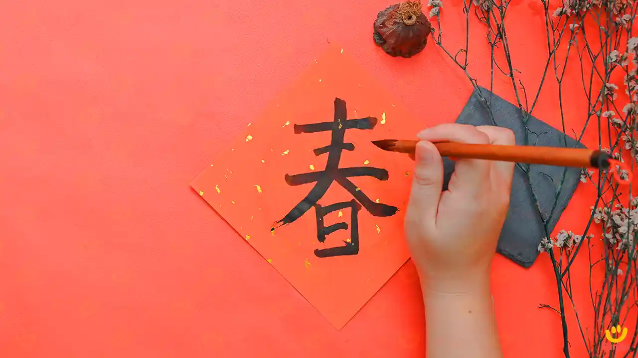 Best CNY Black & Gold Ink Calligraphy in Singapore [2024] | FunCo