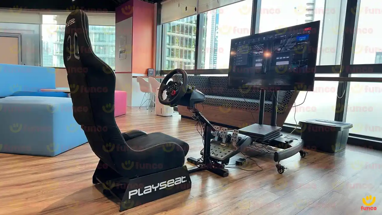 Best PS4 Racing Simulator with TV Set in Singapore [2024] | FunCo