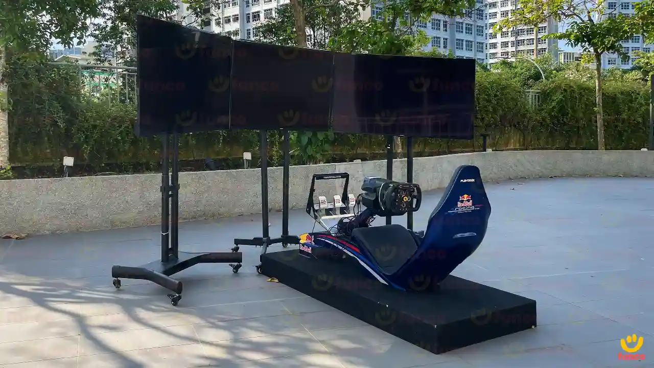Best F1 Racing Simulator with 3 Screens in Singapore [2024] | FunCo