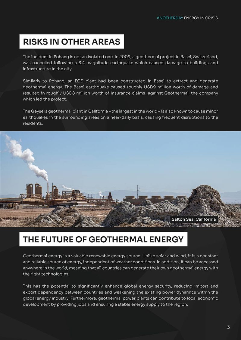The Pohang earthquake and the implications for geothermal energy ...
