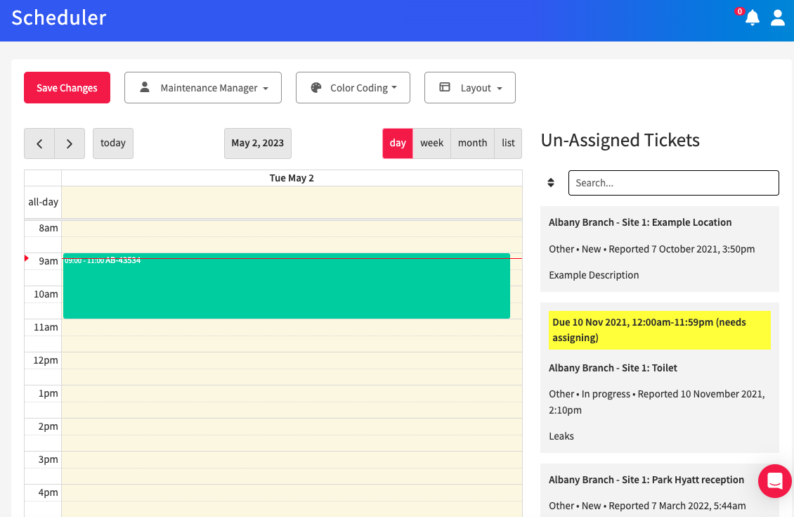 Simple Maintenance Scheduling Software | FaultFixers