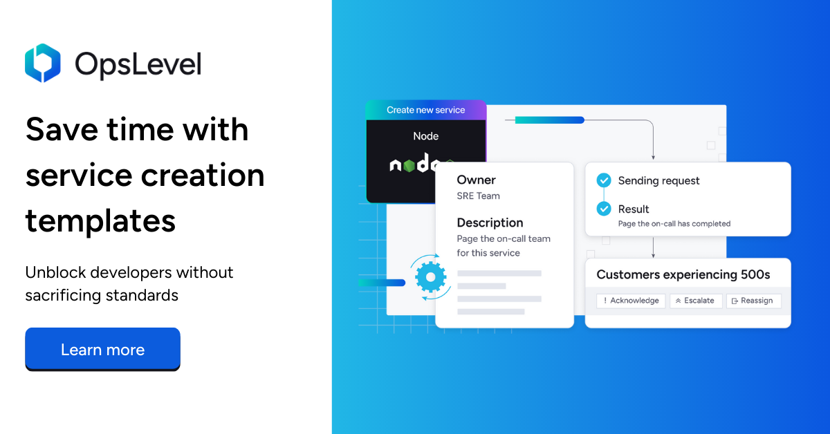 Save time with Service Creation templates