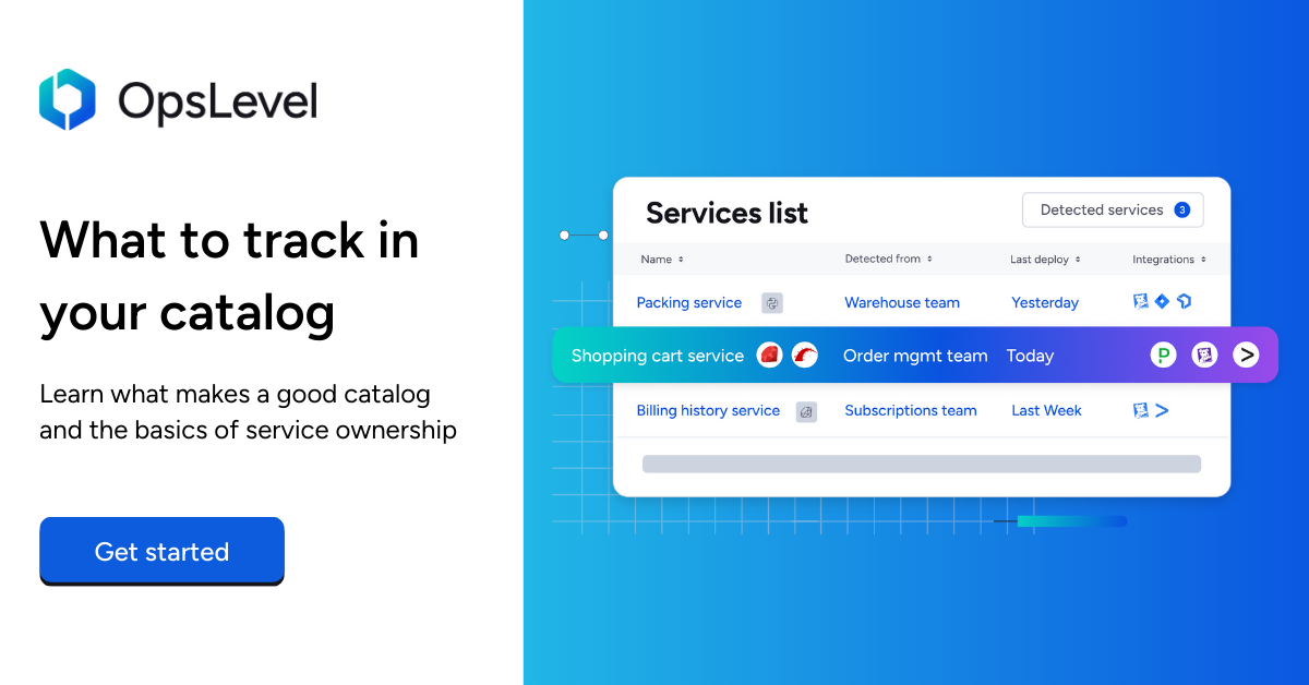 What you should track in your catalog