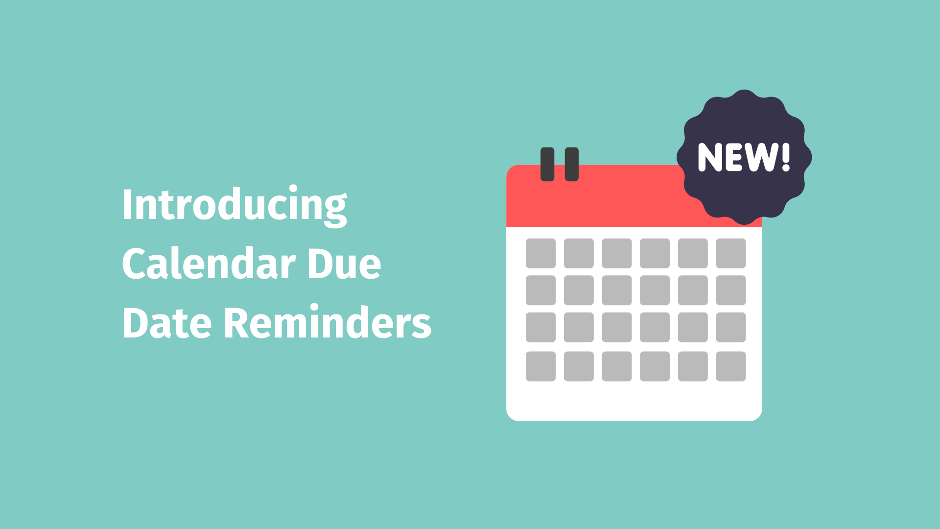 Introducing Calendar Events for Invoice due dates