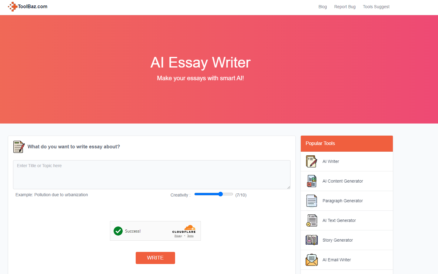 Simplify Your Writing Process with AI Essay Generator Free