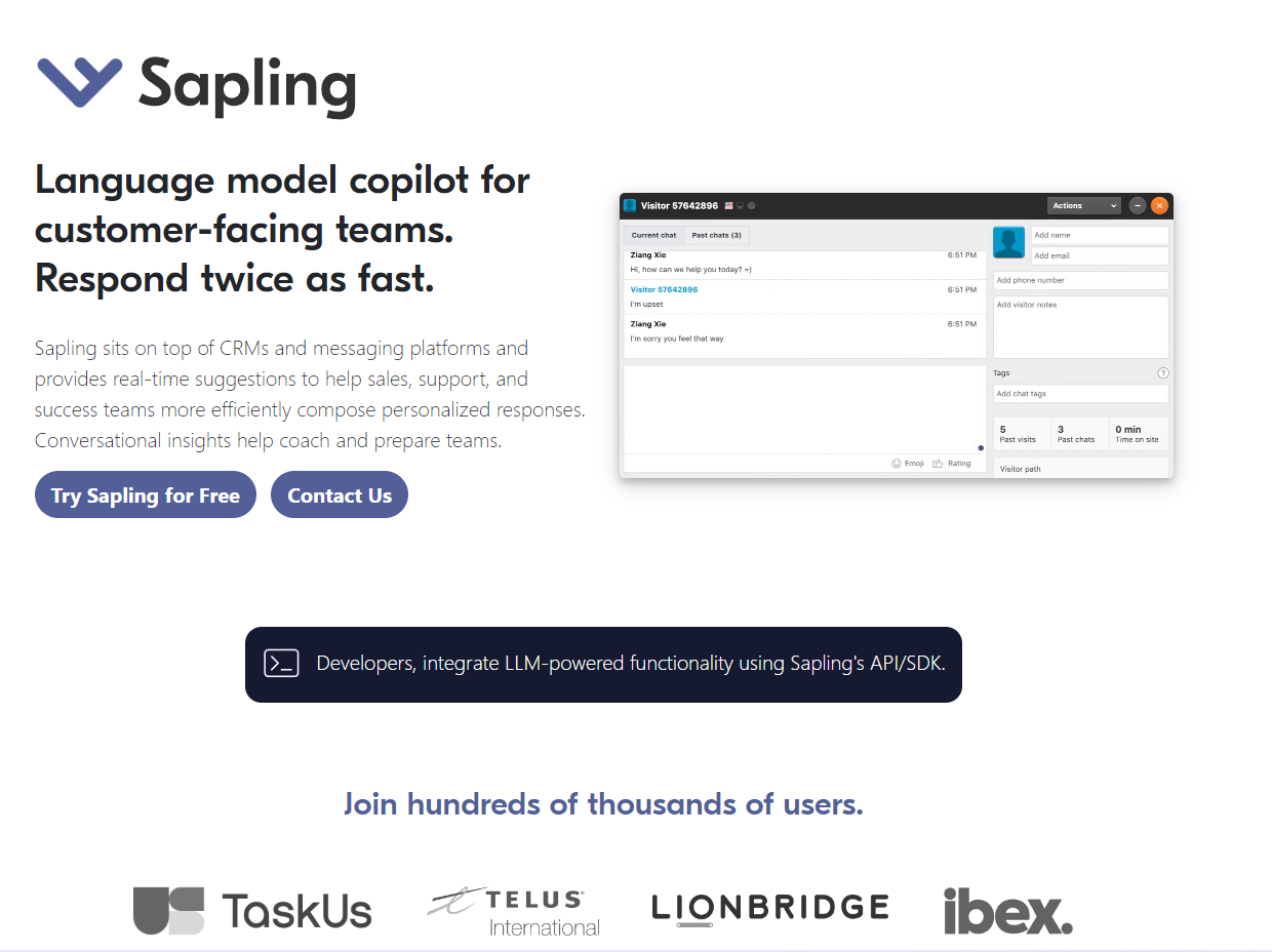 Sapling: The Future of Learning