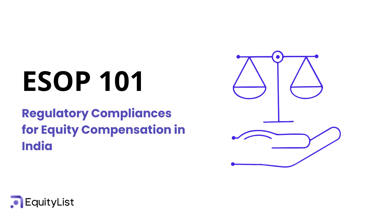 Regulatory compliances for equity compensation in India