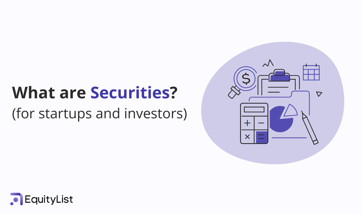 What are securities? (for startups and investors)