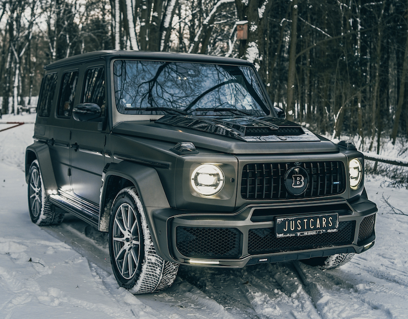 Mercedes G63 AMG G700 BRABUS long term rental Warsaw