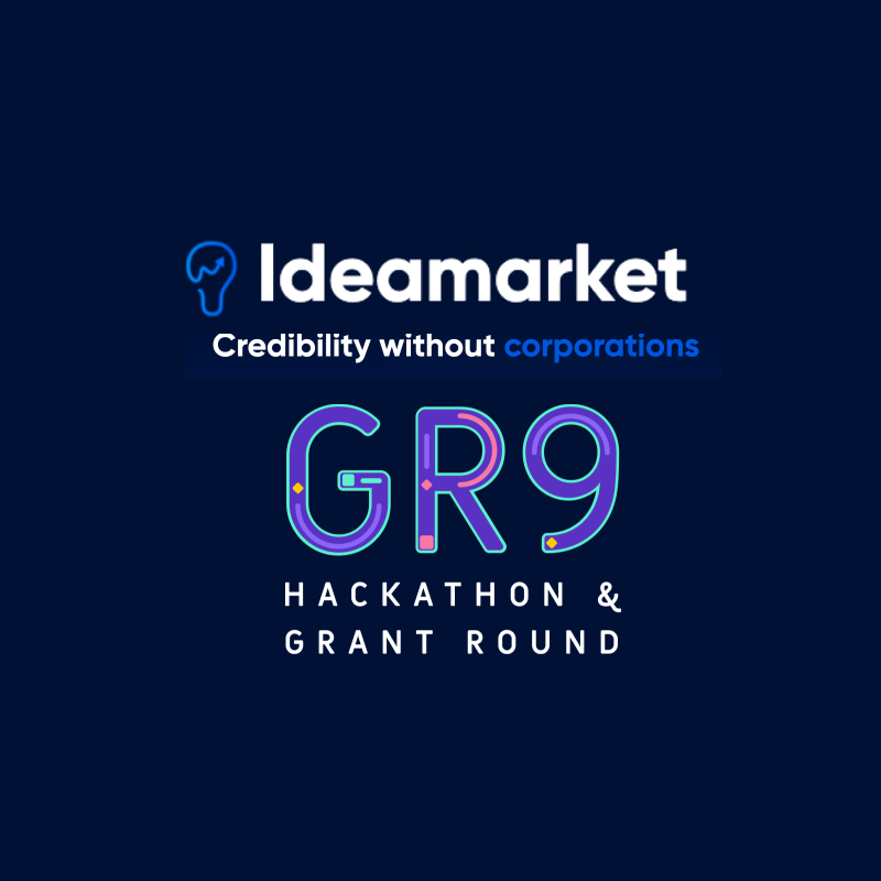 Introducing Ideamarket Bounties for GR9 | Gitcoin Blog