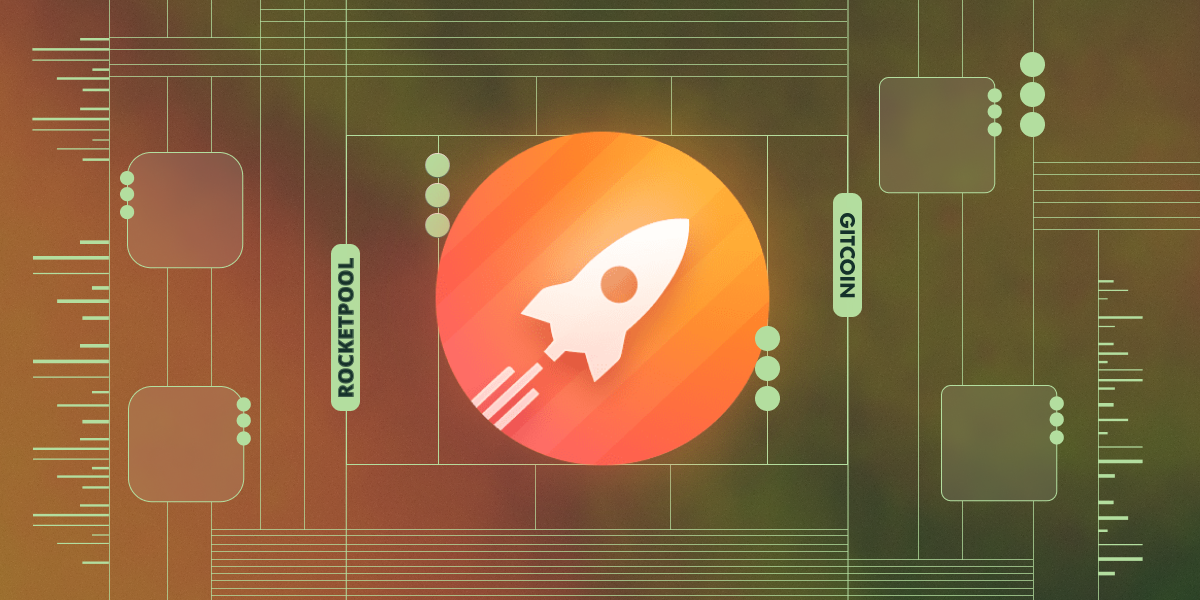 Gitcoin has partnered with Rocket Pool to participate as a node operator and join the membership ...