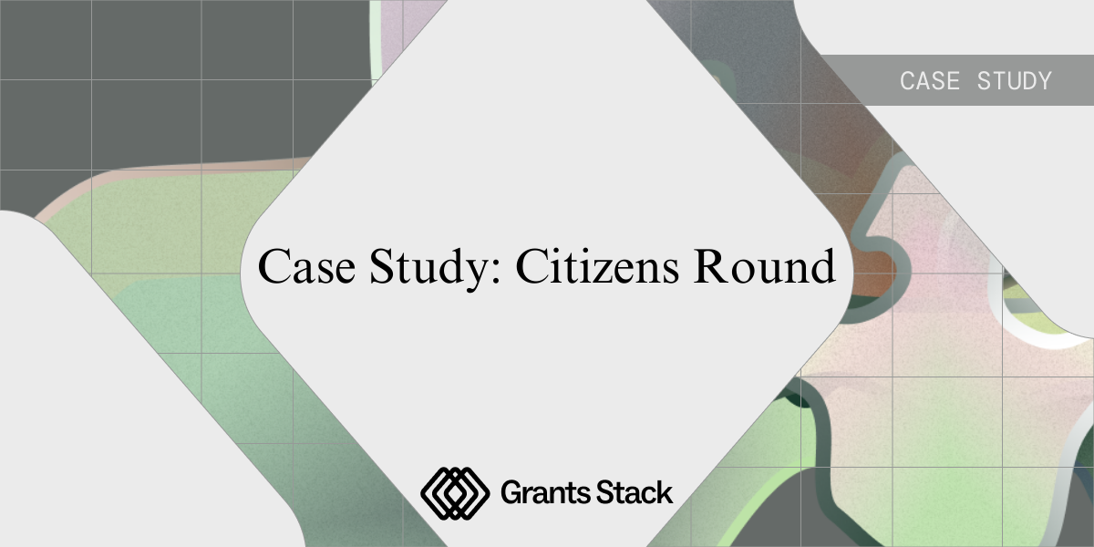Citizens Round: A Case Study for Retroactive QF | Gitcoin Blog