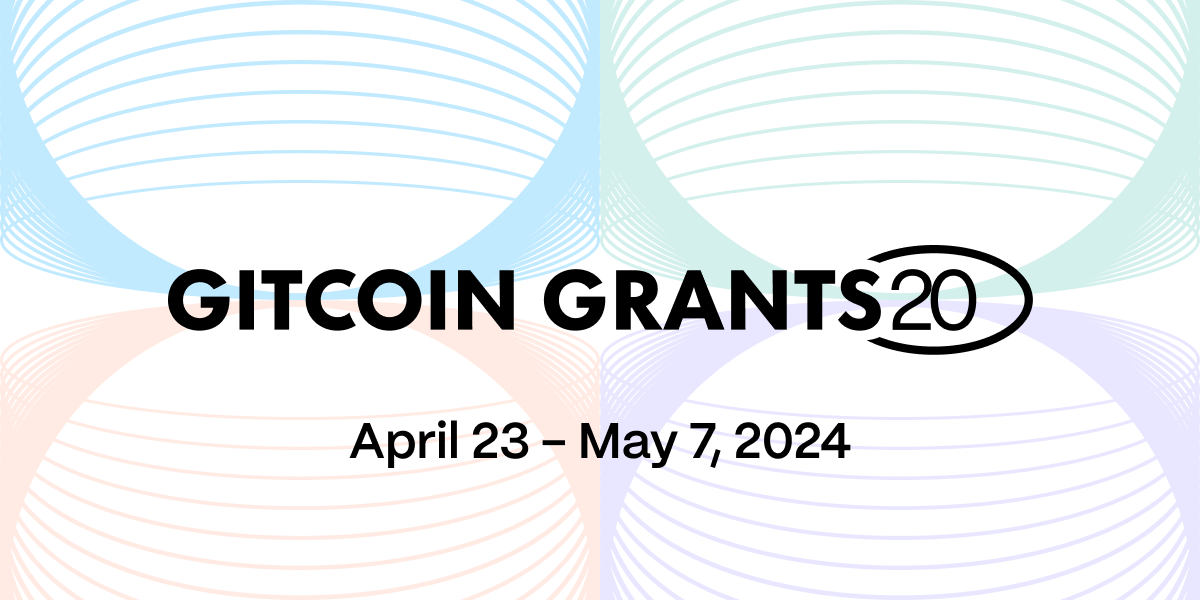 Announcing: Gitcoin Grants 20 | Gitcoin Blog