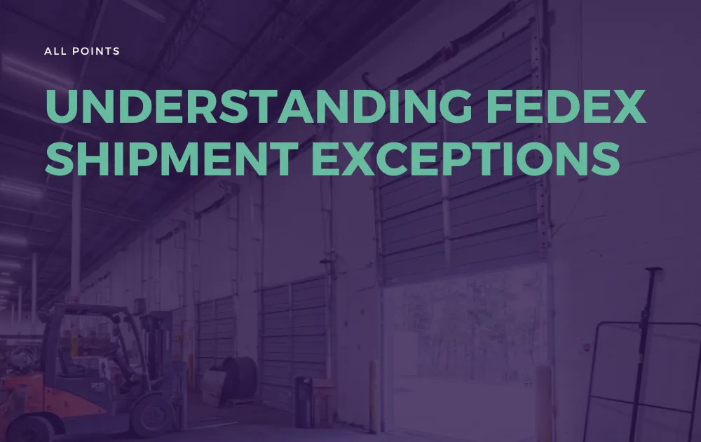 AP: FedEx Shipment Exceptions: A Comprehensive Guide
