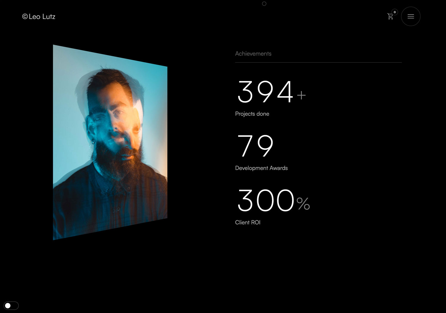 Leo Resume Webflow Template
