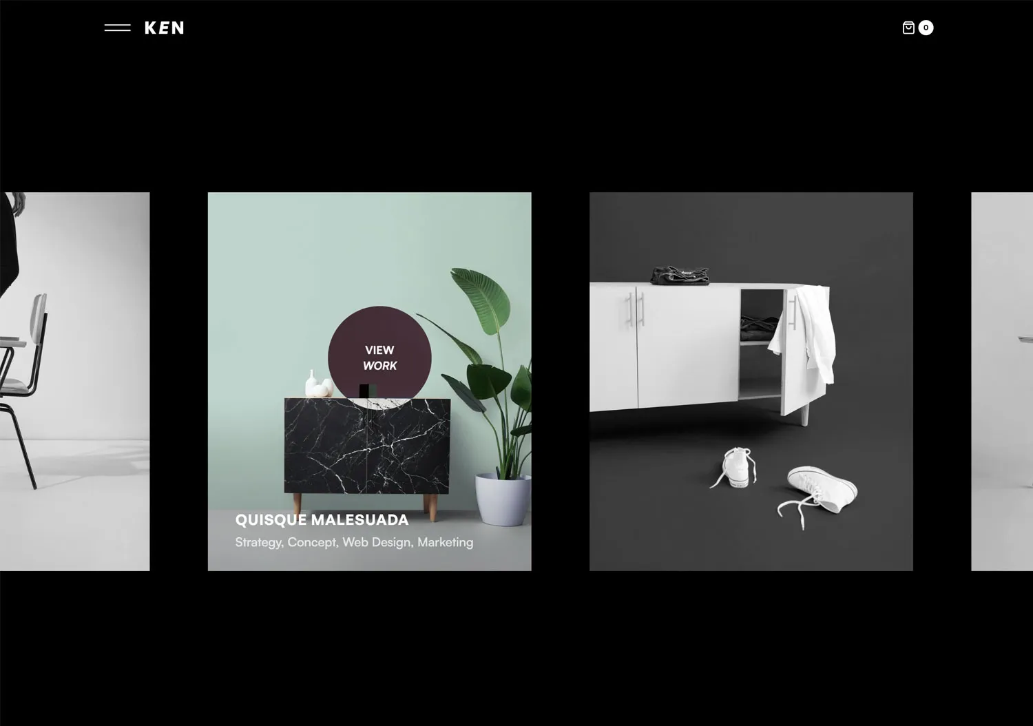 Ken Portfolio Webflow Template