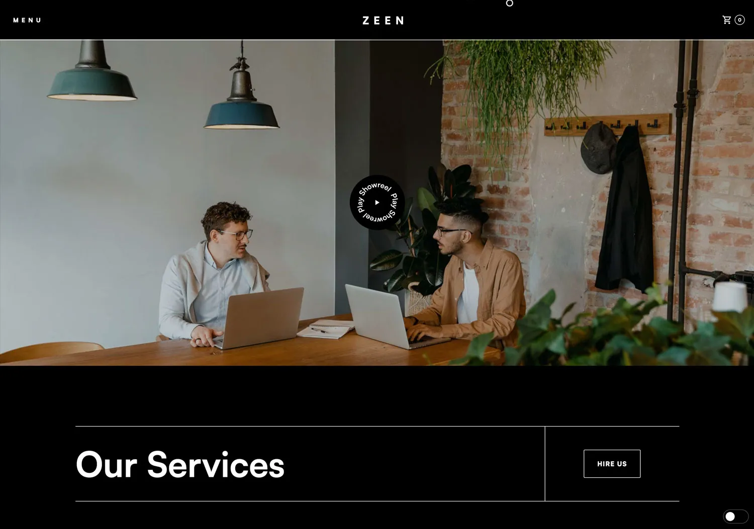 Zeen Digital Webflow Template