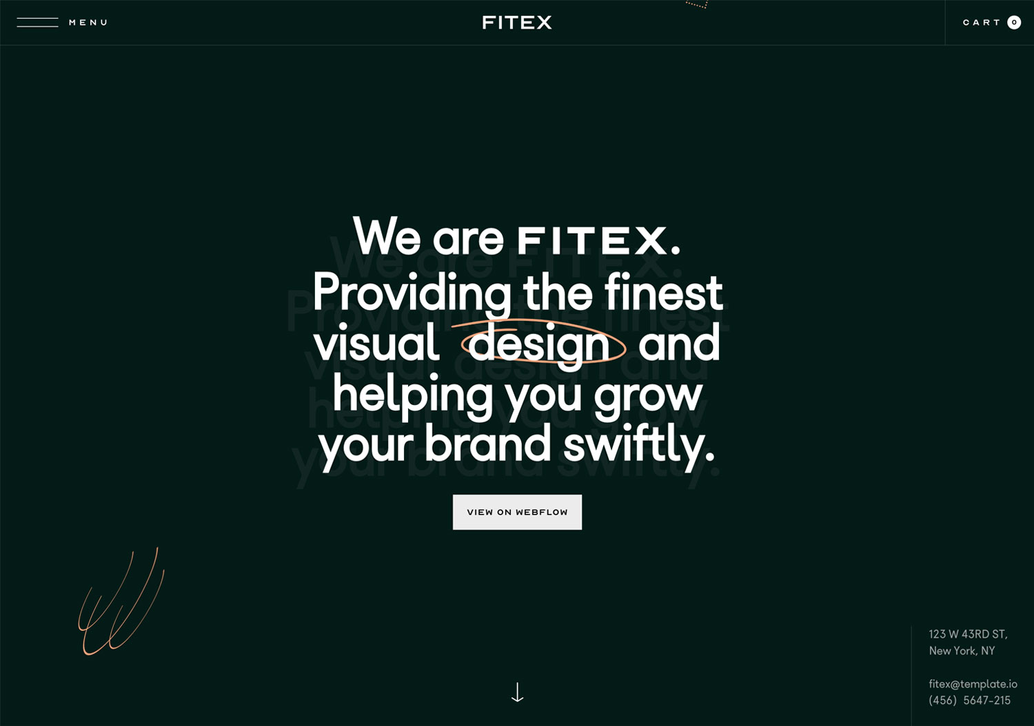 Fitex Digital Webflow Template