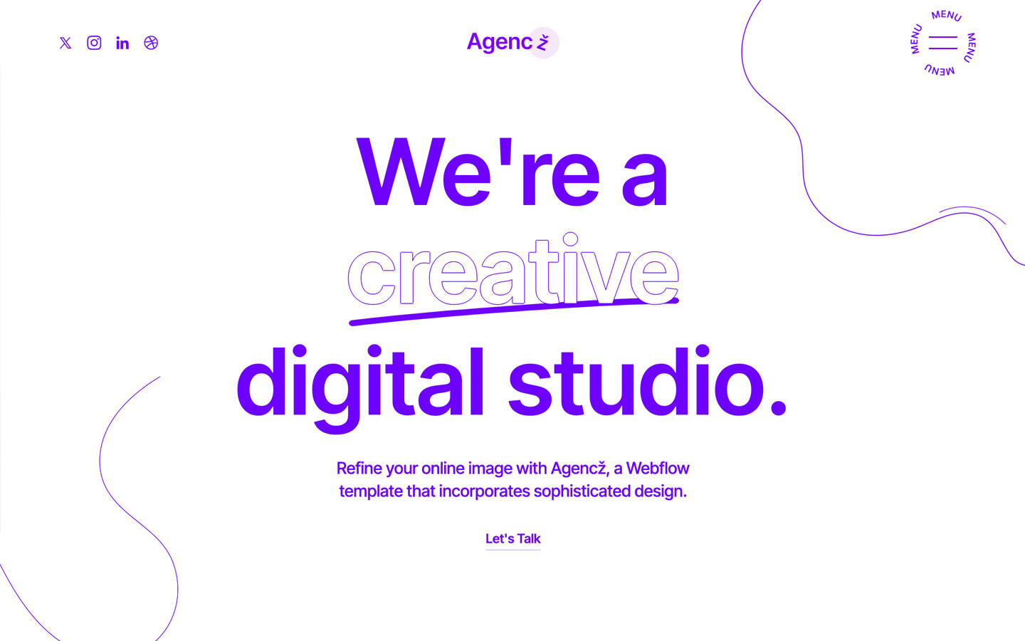 Mango Agency Webflow Template