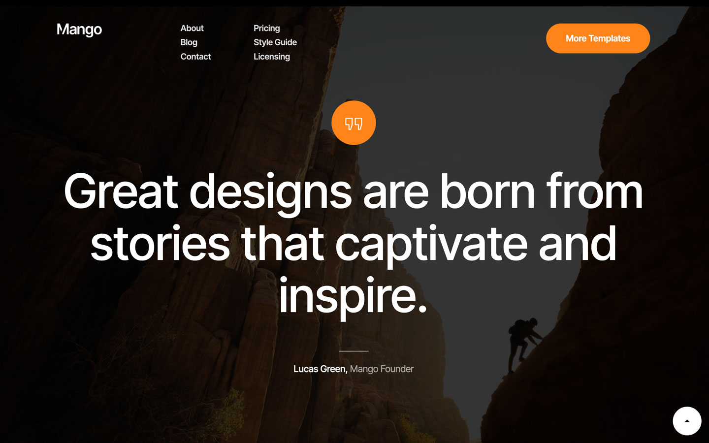 Mango Agency Webflow Template
