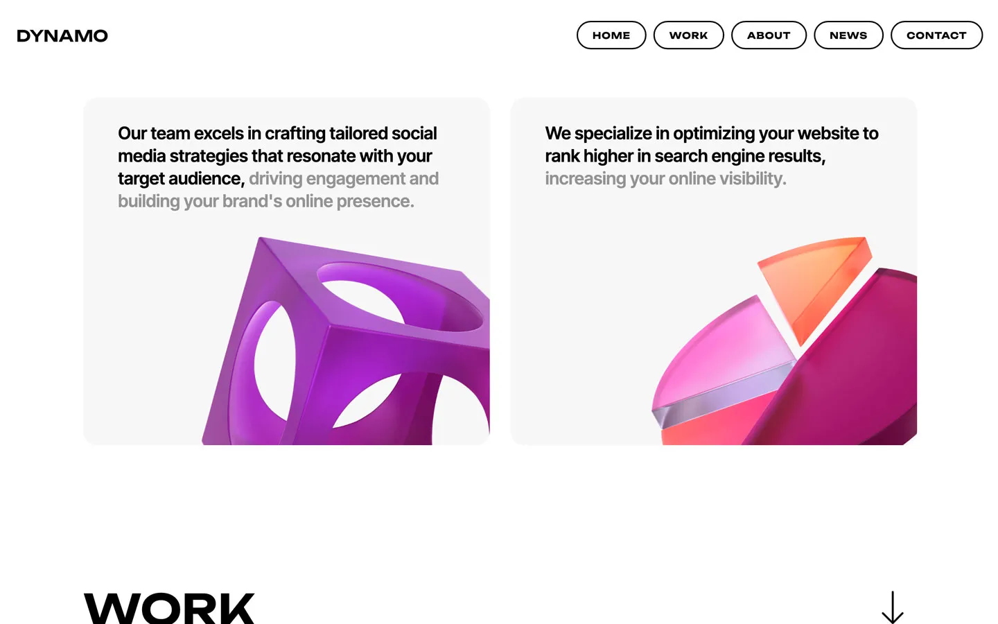 Dynamo Agency Webflow Template