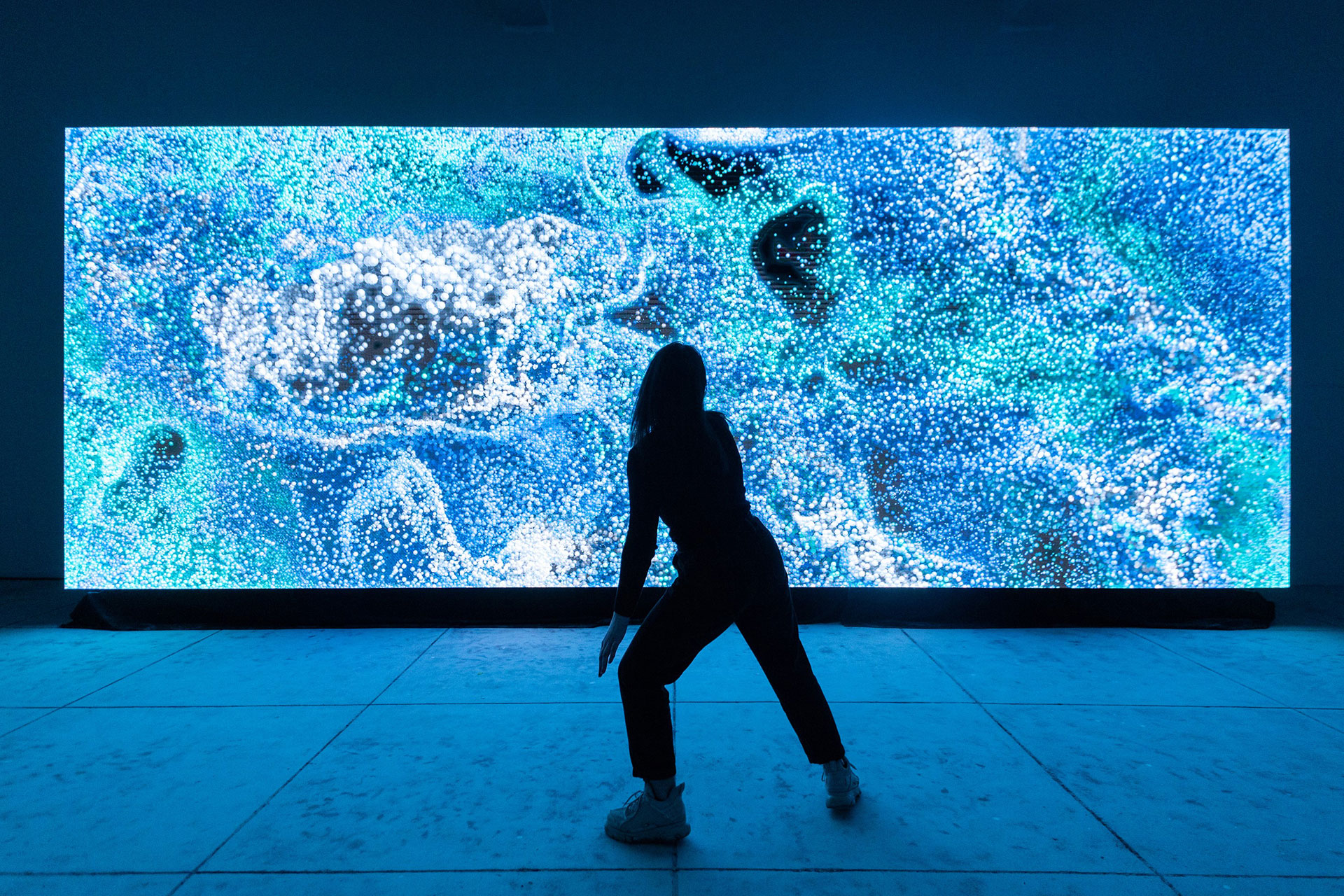 Sand Flow - Interactive Art Installation | Grandpa's