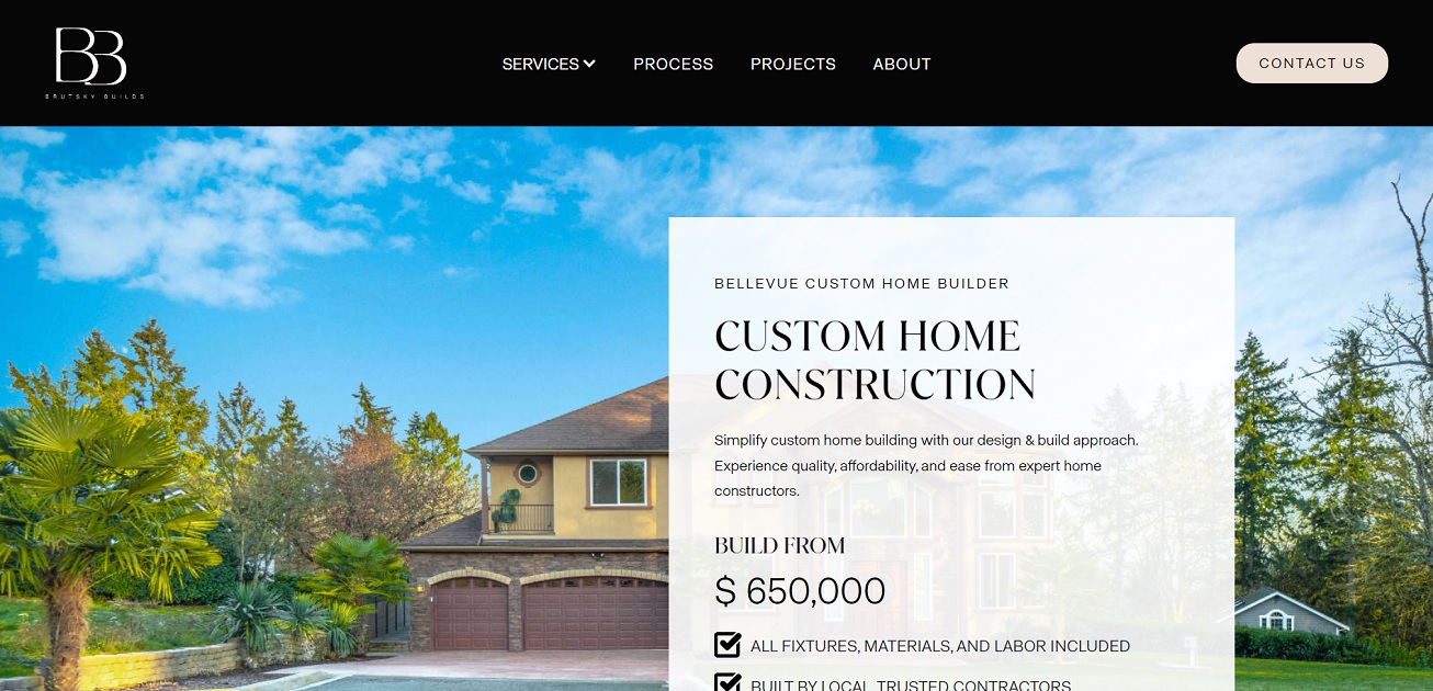 Custom Home Builder | Bellevue Construction Services