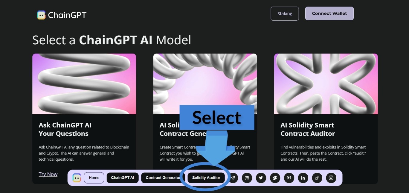 How To: Audit a Smart Contract with the ChainGPT AI