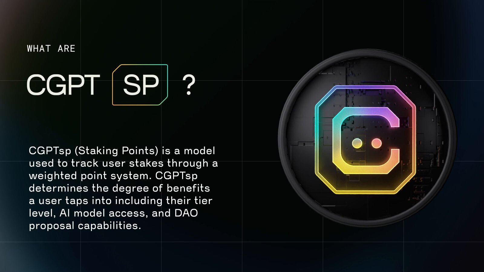 CGPTsp — ChainGPT Staking Points