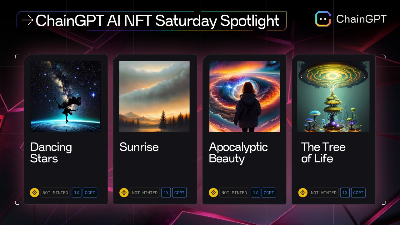 ChainGPT AI NFT Saturday Spotlight: Winners for 01.13.