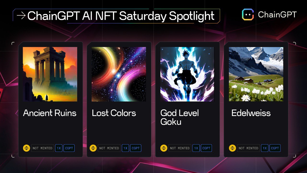 ChainGPT AI NFT Saturday Spotlight: Winners for 01.27.